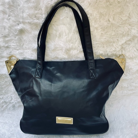 Versace | Bags | Versace Parfum Black Tote Bag | Poshmark